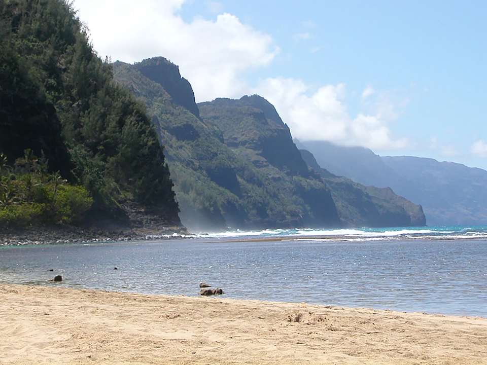 Ke'e Beach Kauai Hawaii