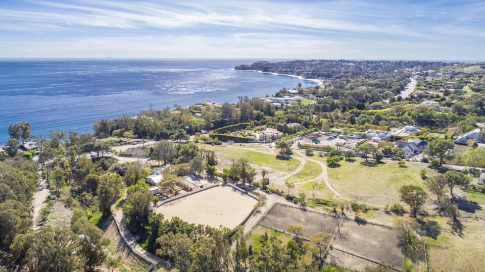 Malibu Horse Ranch Property Pocket Listing Ocean View Beach View ...