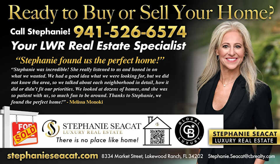 Stephanie Seacat Realtor ® | Lakewood Ranch Expert