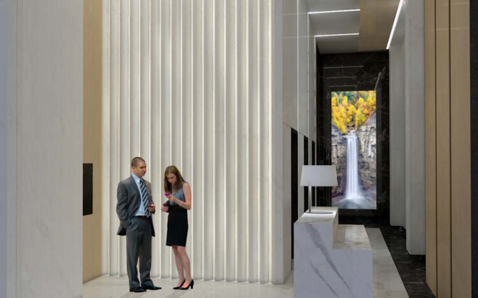 352 7th Ave Lobby: Elegant NYC Commercial Space