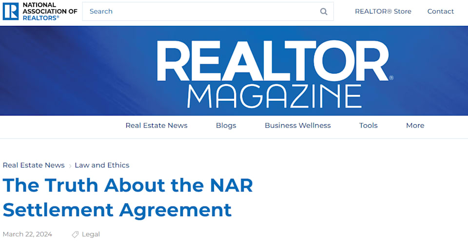 The NAR Settlement