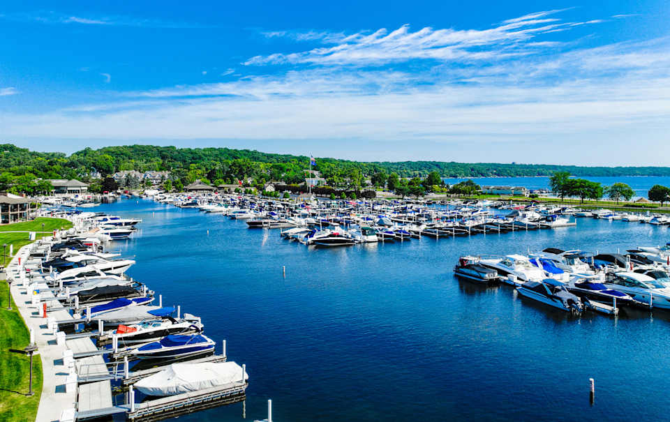 Abbey Dockominium Boat Slip - Largest “AA” Size | Lake Geneva Real ...