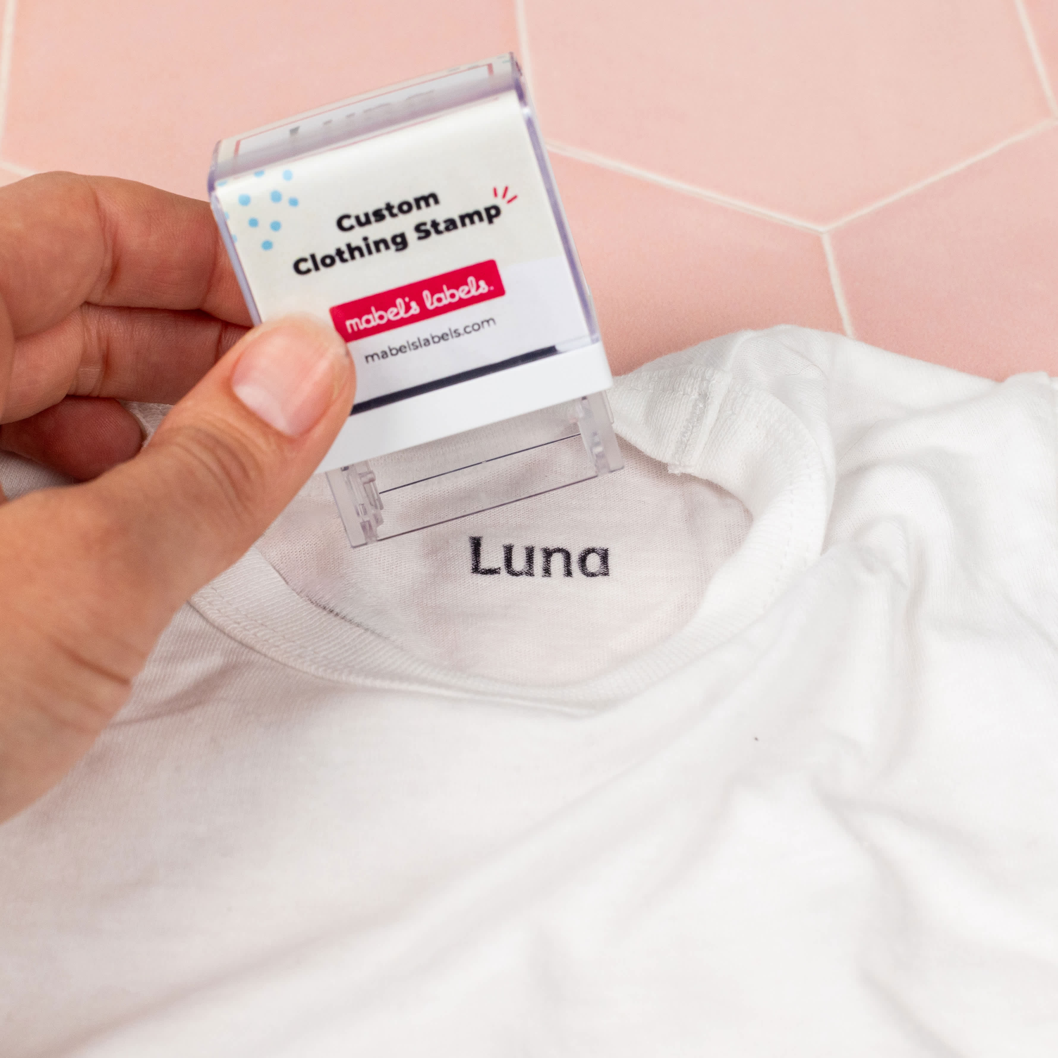 Kids Clothing Stamp | Name Stamp For Clothes | Mabel’s Labels