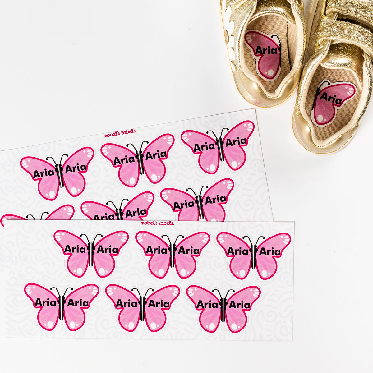 Mabel's Labels: Preschool Shoe Labels