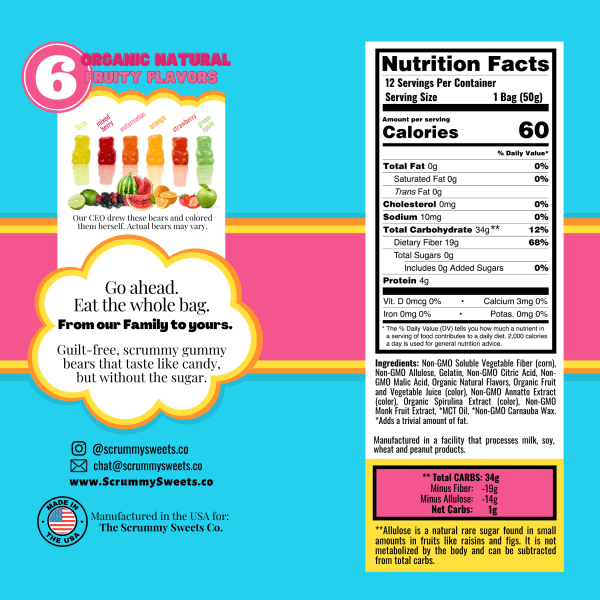 Wholesale Scrummy Gummy Bears | Shop on Mable