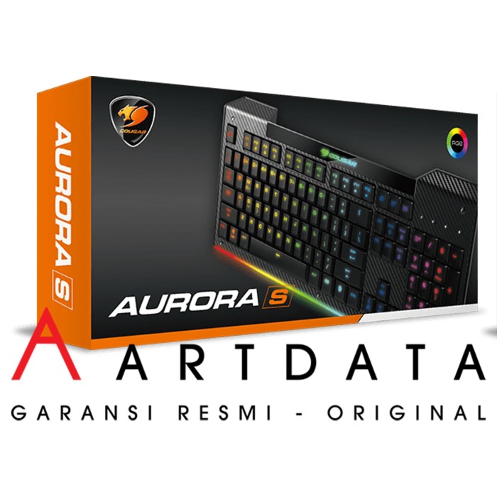 Jual Jual Cougar Gaming Membrane Keyboard Aurora S Rgb Carbon Like ...