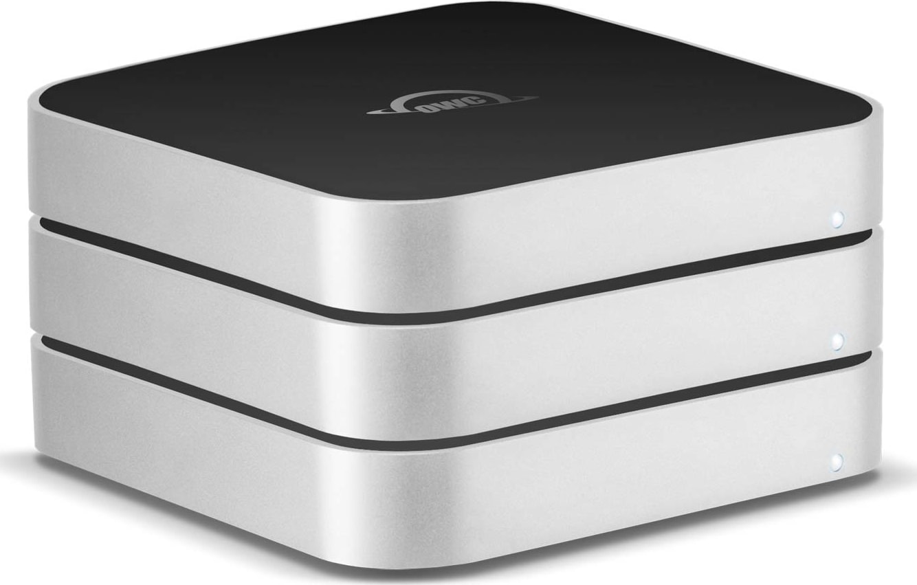 OWC miniStack - The External Drive with a Mac mini Footprint