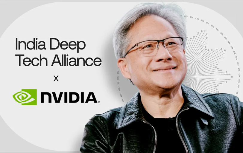 Nvidia Joins $850 Million India Deep Tech Alliance to Fuel AI Startups