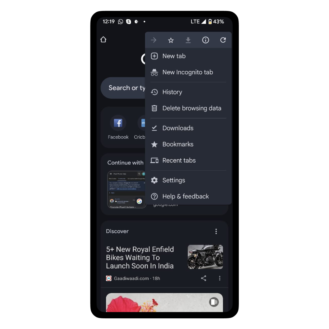 Steps of how to use Incognito mode in multiple browsers