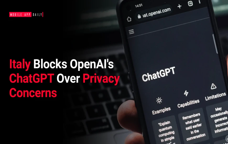 Italy blocks ChatGPT due to privacy concerns