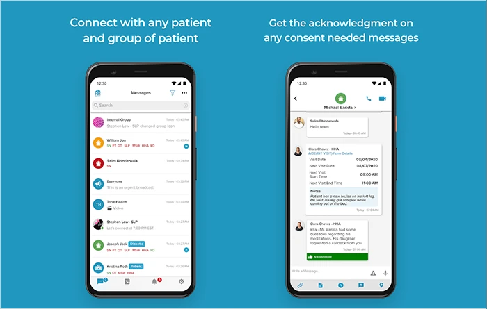 Home Health Notify App: Caring for the Caregivers