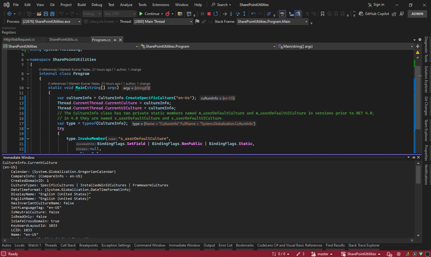 Setting the Current Culture in a C# Application - Blog
