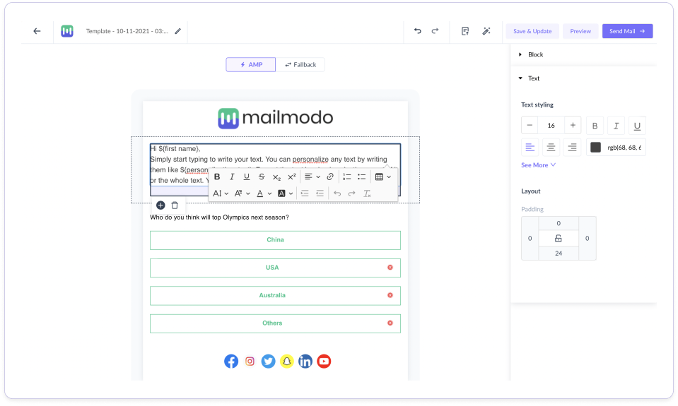 Mailmodo - Send Interactive Emails That Drive Conversions