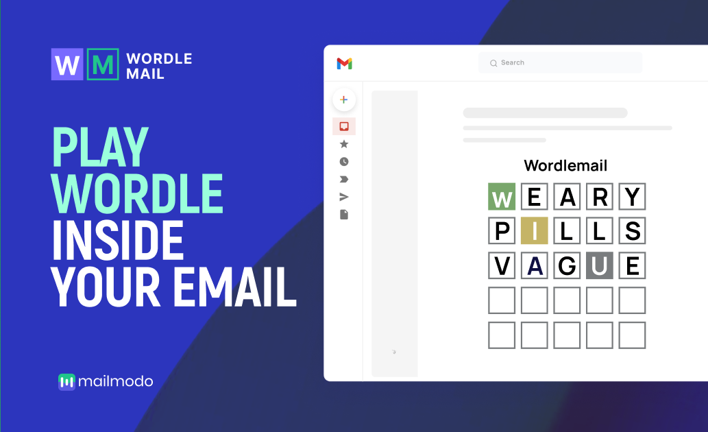 Get daily Wordle in your inbox and play it inside your email | Mailmodo