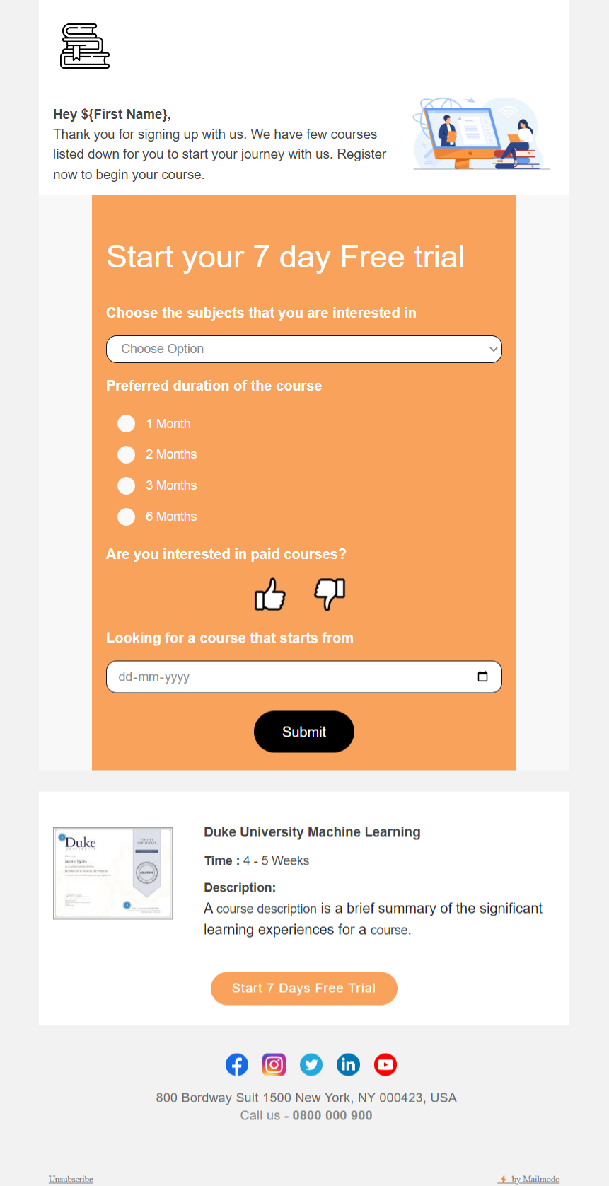 Welcome Email Series for E-commerce and D2C Brands