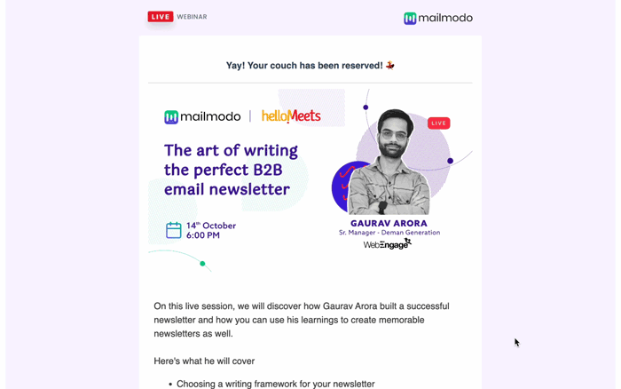 What Is Interactive Email? How To Create With Examples