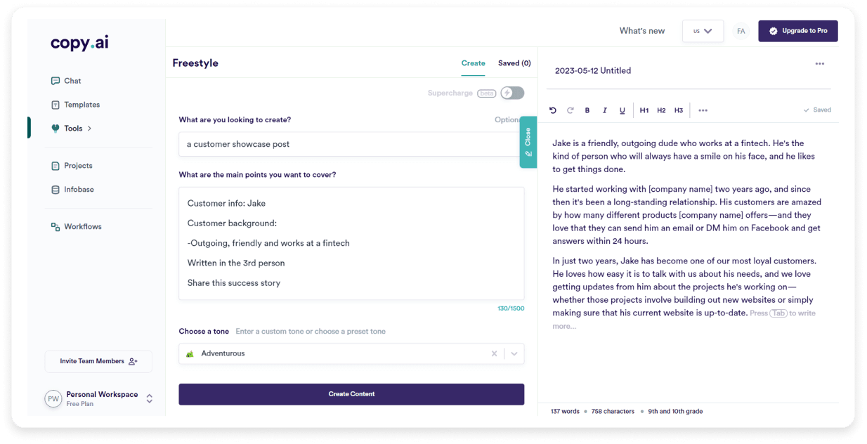 12 Free AI Copywriting Tools to Save You 100+ Hours of Work