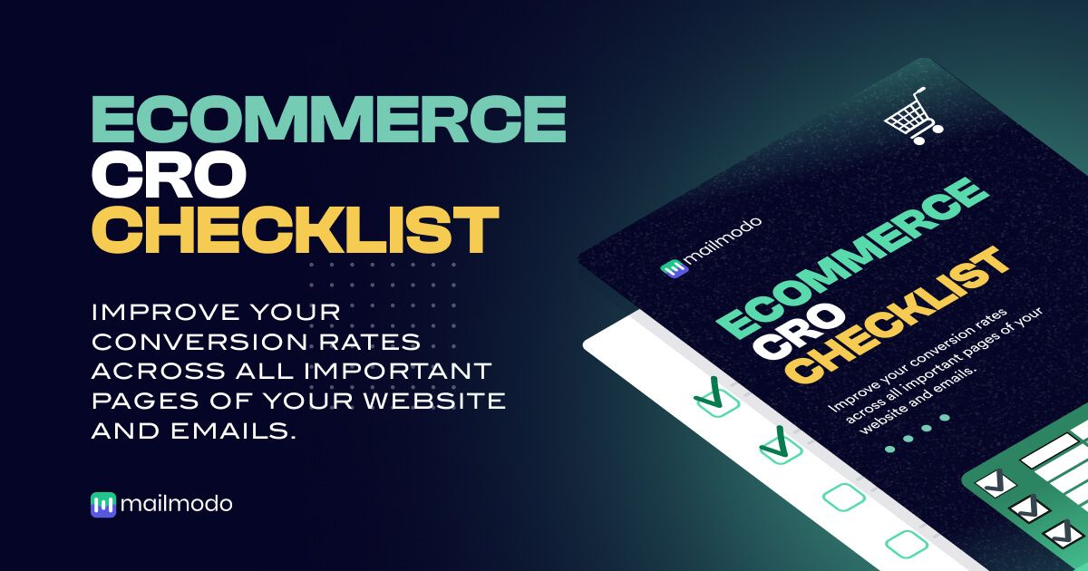 Free Ecommerce CRO Checklist to Improve Conversions
