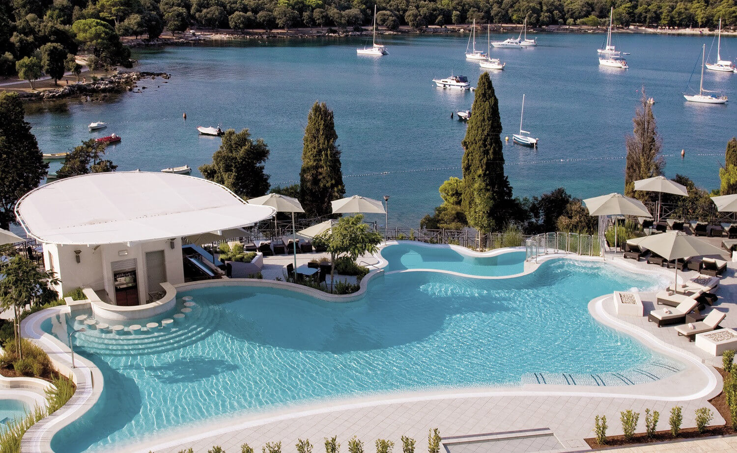 Hotel Monte Mulini Rovinj – Beaches & Pools | Maistra