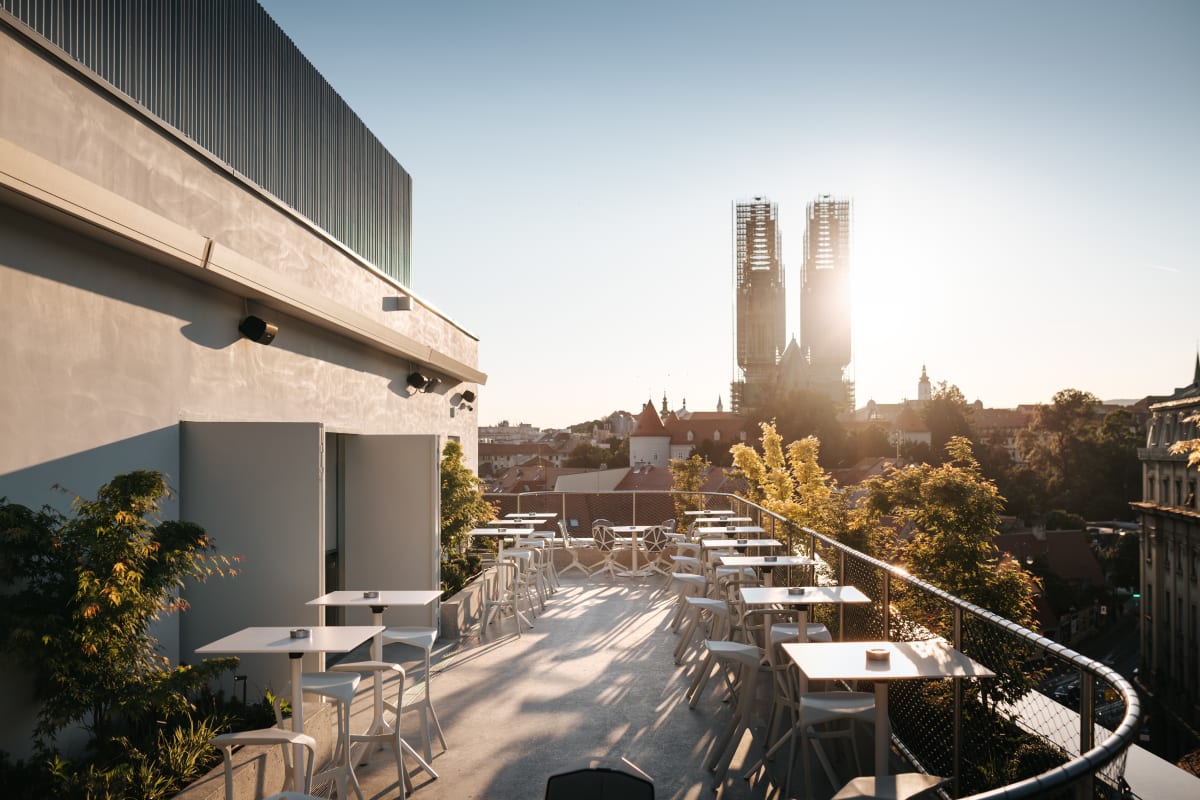 Exclusive Rooftop for Events - Stellar Boutique Modules | Maistra