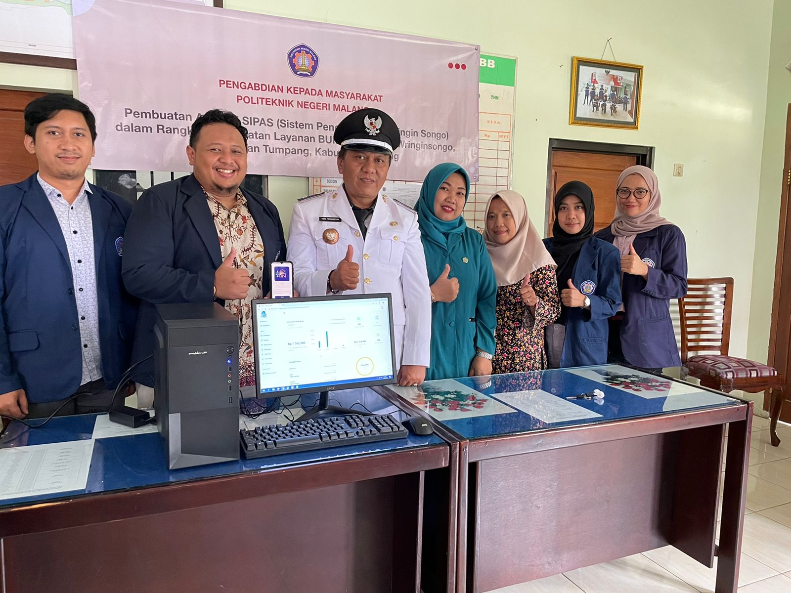 Malanghub - Berita - Bantu Tata Kelola Pelayanan Air Bersih, Tim Dosen ...