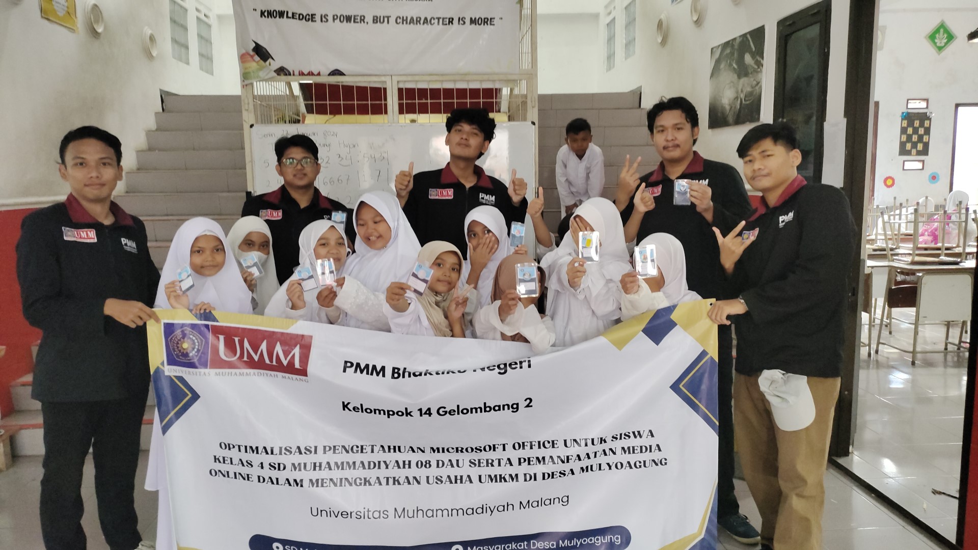 Malanghub - Berita - PMM UMM bersama SD Muhammadiyah 08 Dau Dorong ...