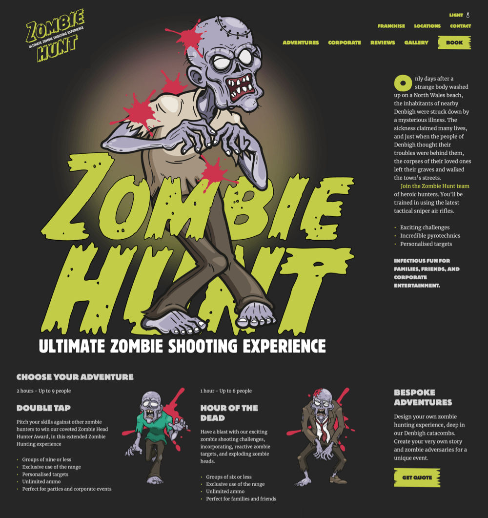 Zombie Hunters Book