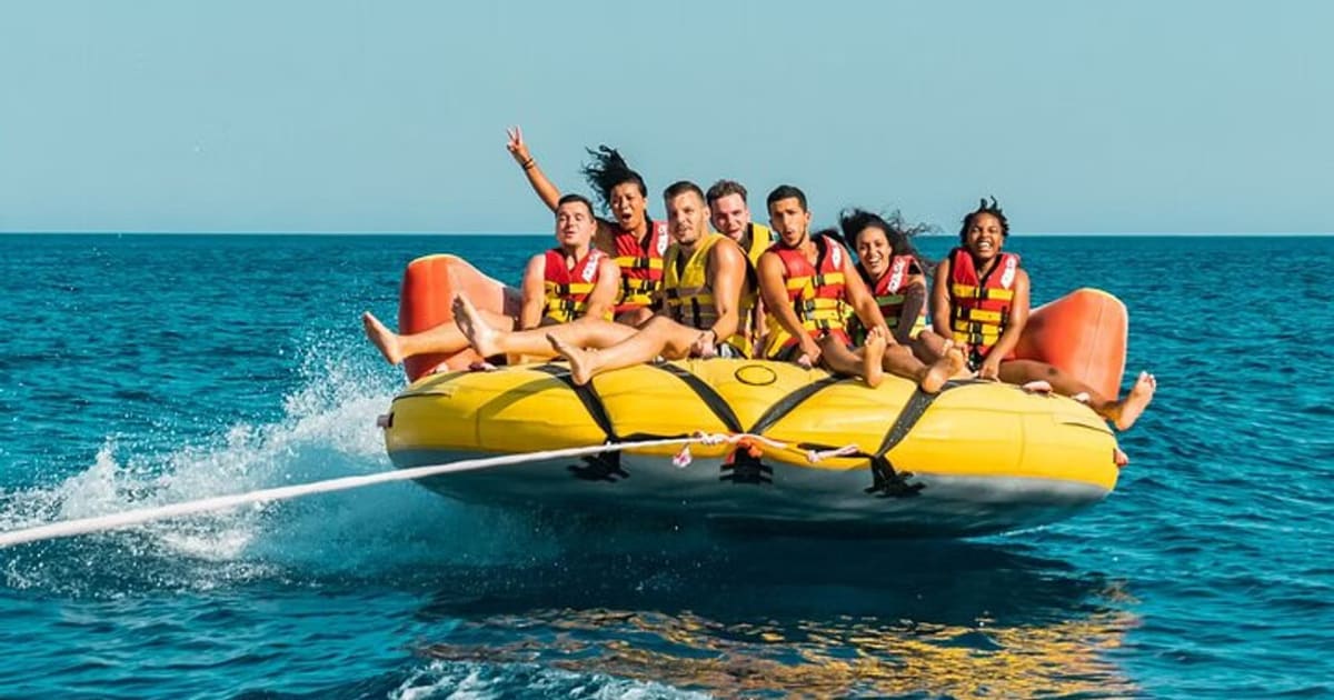 Water Tubing Excursions at Super Paradise Beach in Mykonos | Manawa