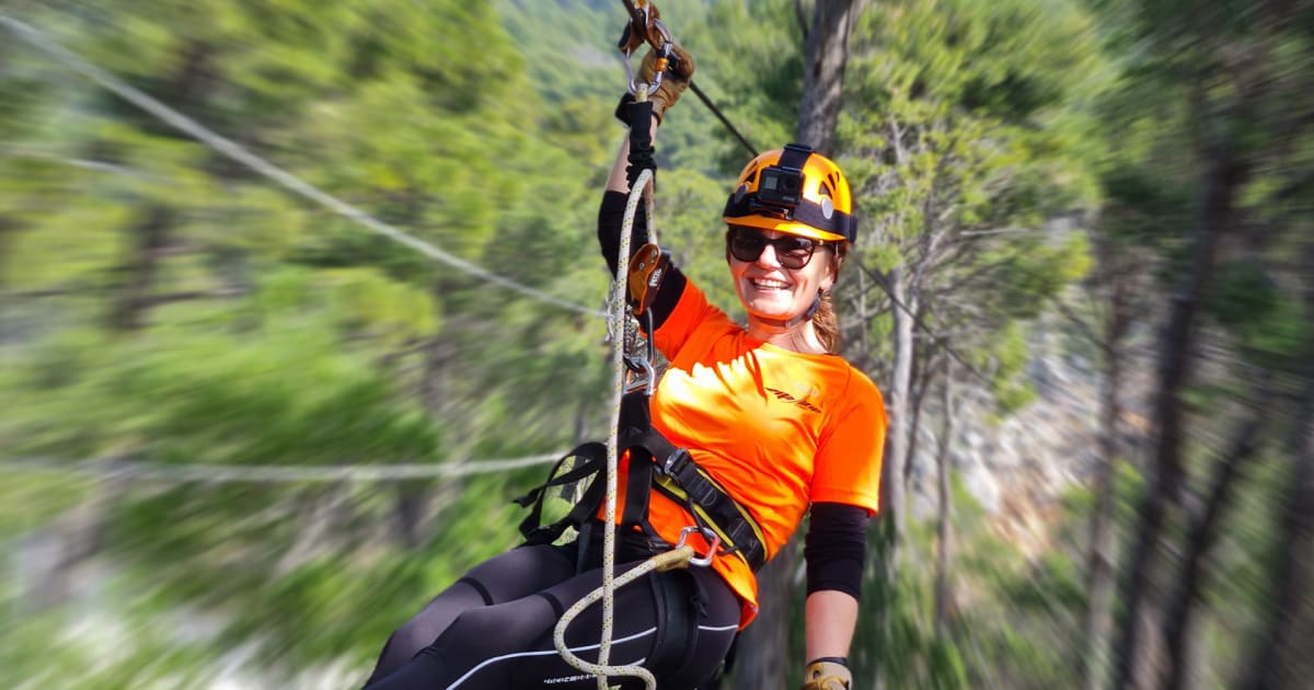 Zip Line park in Tučepi starting from Makarska | Manawa