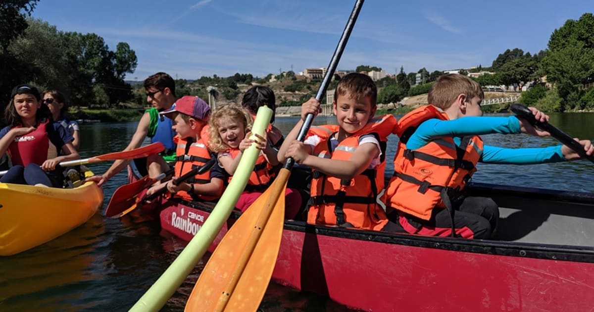 Three seater kayak: 1 adult + 2 kids (8 to 14) - Kayaking the Flix ...