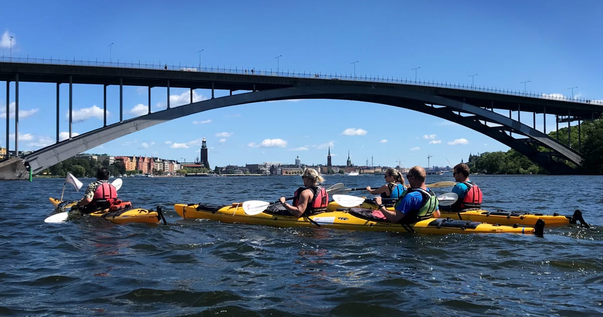 Guided Kayaking Excursion in Stockholm | Manawa