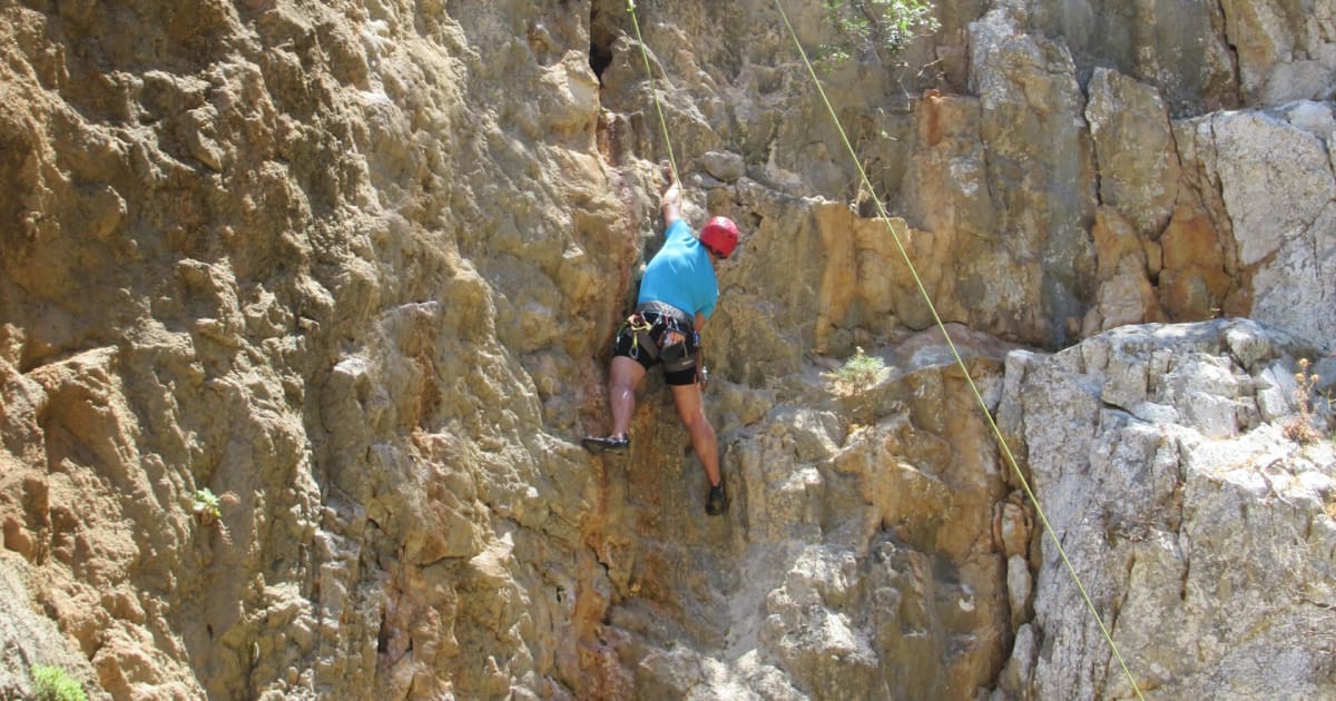 Climbing day at Agiofarago Starting from Heraklion | Manawa