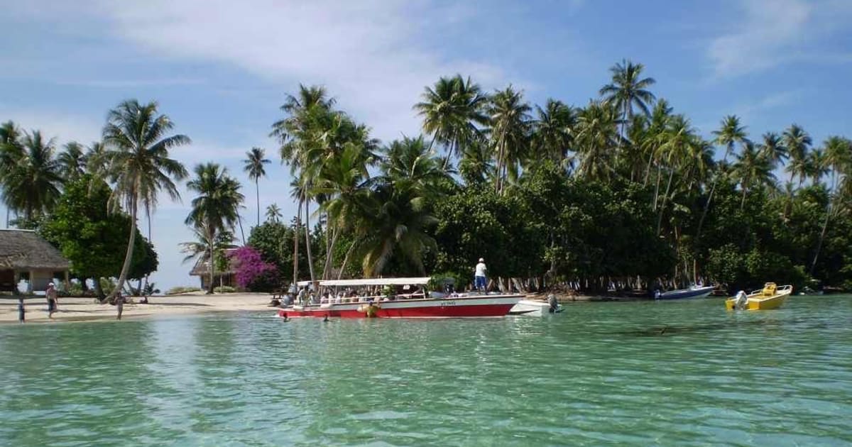 Boat trip on the lagoon of Raiatea and the Faaroa River | Manawa