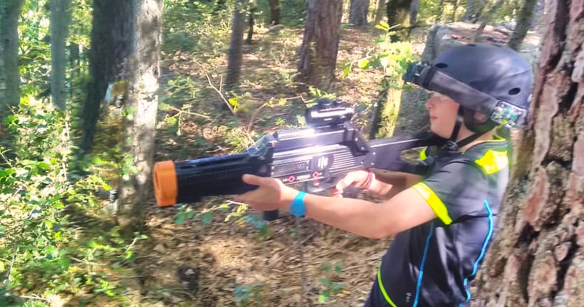 Outdoor laser tag near Aubenas, Ardèche | Manawa