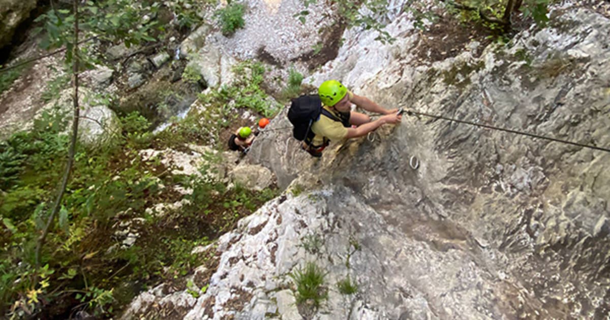 Via Ferrata Rio Sallagoni and Drena Castle, near Lake Garda | Manawa