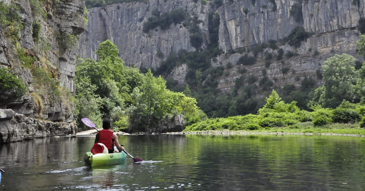 Location de canoë kayak sur Le Chassezac depuis Les Vans, Ardèche | Manawa