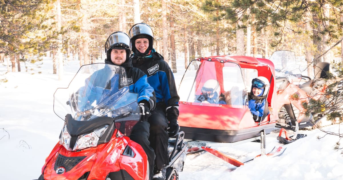 Family Snowmobile Safari from Rovaniemi | Manawa