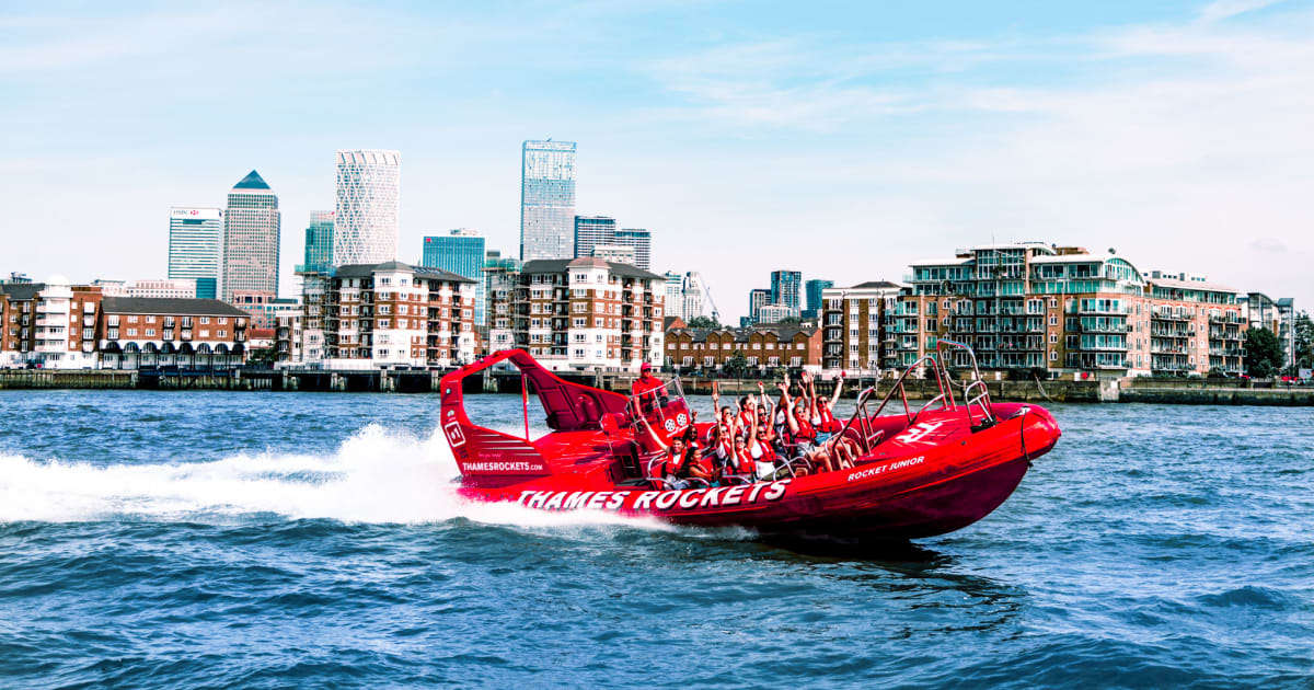 Ultimate Speedboat Adventure on the Thames in London | Manawa