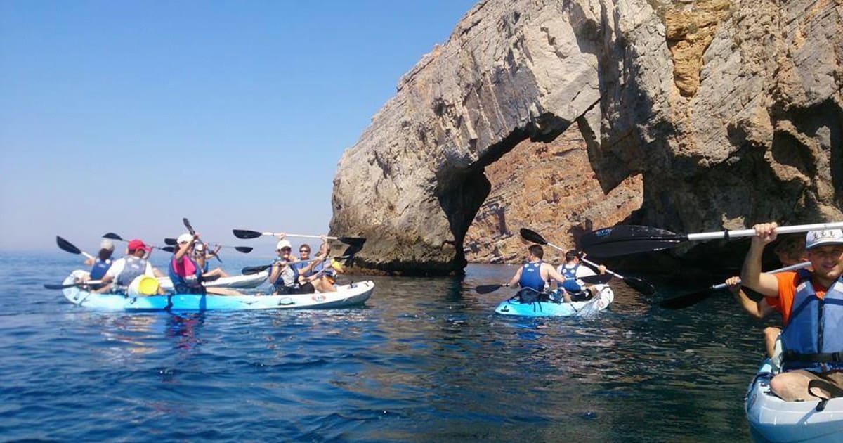 Kayaking and snorkel excursion in Mazarron Bay, near Cartagena Murcia ...