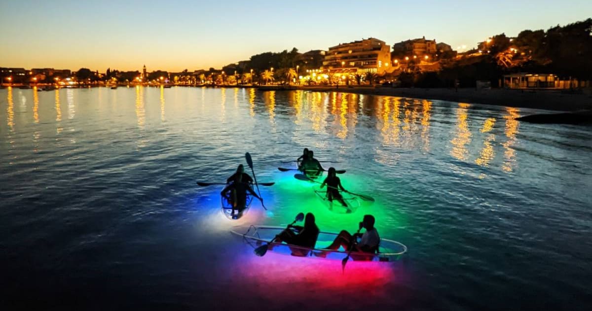Transparent Glow Kayaking Tour - Transparent and Glowing Kayak Tour ...