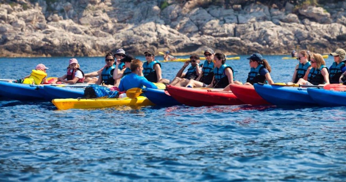 Sea kayaking excursion from Dubrovnik to Lokrum Island | Manawa