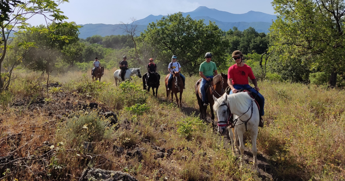 Forest Horseback Riding on Mount Etna, Sicily | Manawa