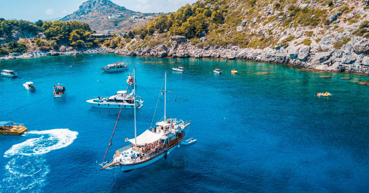 Bootstour mit Mittagessen auf Rhodos | Manawa
