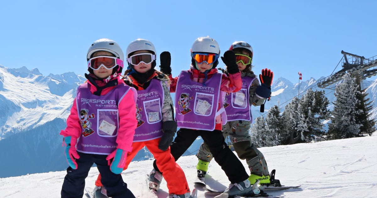 Intermediate Ski lesson for children in Mayrhofen, in Tirol | Manawa