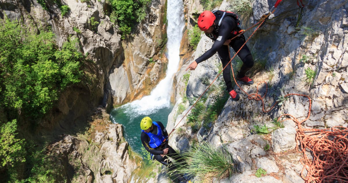 Extreme Canyoning on the Cetina River near Split | Manawa
