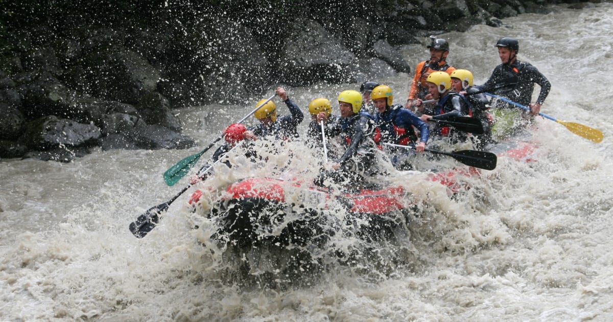 High Season Power Rafting - Power Rafting through the Imst Gorge, near ...