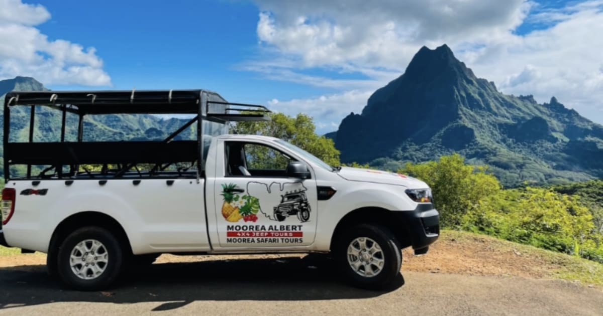 Moorea 4x4 Group excursion - Jeep Safari Tour in Moorea | Manawa