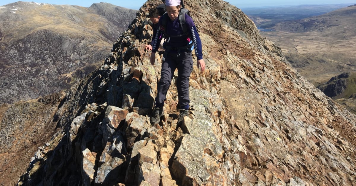 Snowdon Horseshoe and Crib Goch - Hiking on the Snowdon Horseshoe and ...