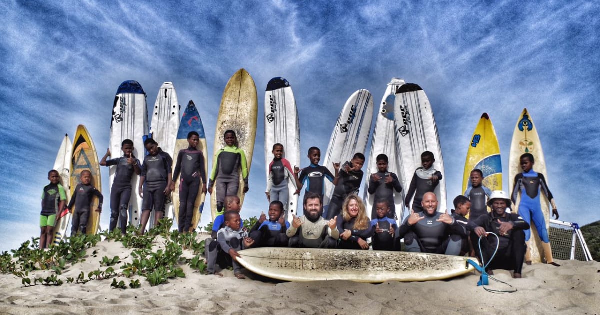 Learn to surf in East London, South Africa | Manawa