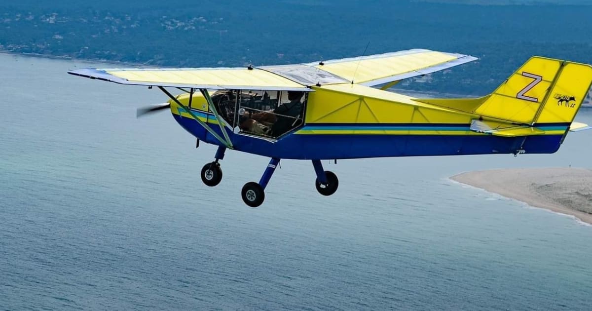 Microlight flight | 25min - Microlight flight over the Dune du Pilat ...